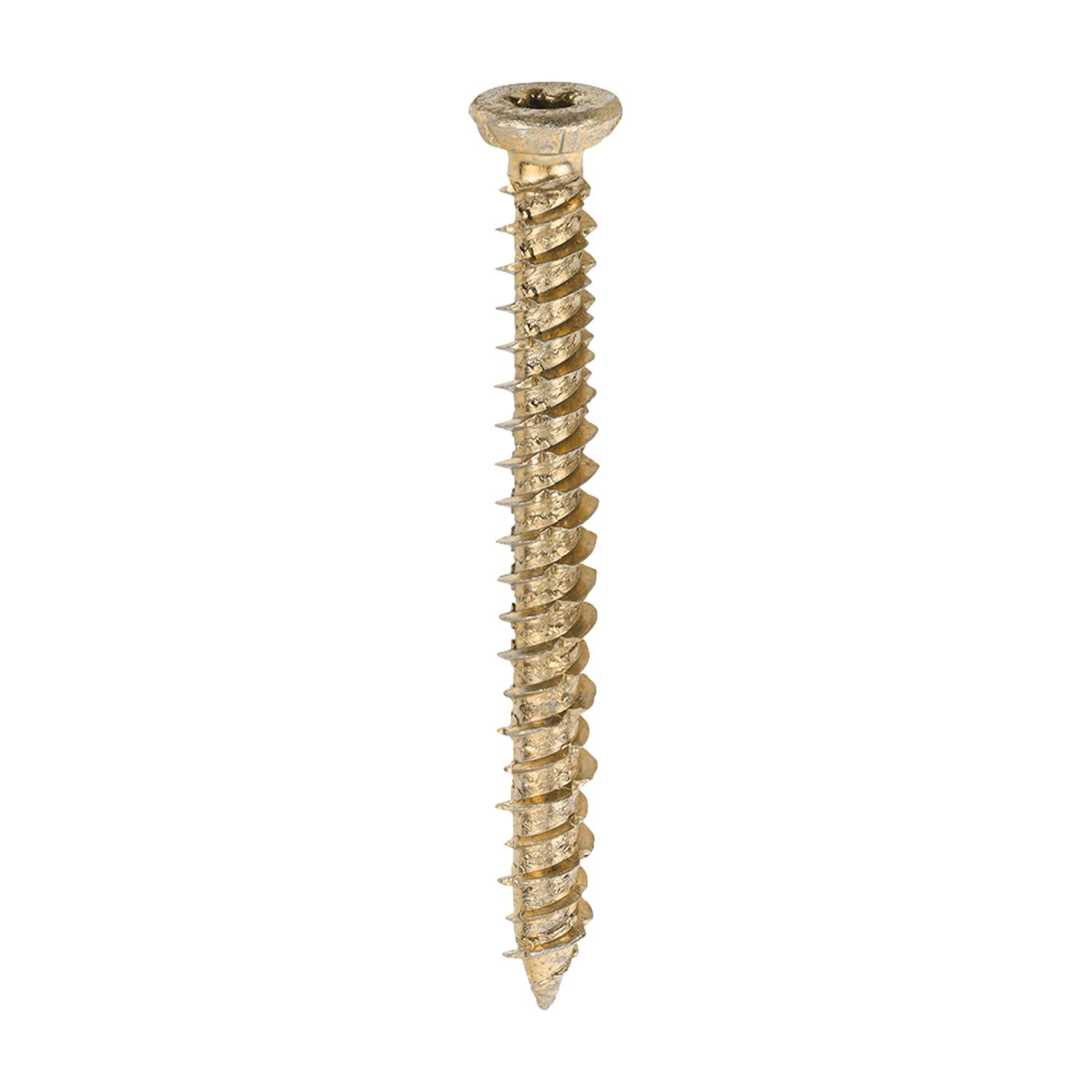 Concrete Frame Fixing Screw 7.5 x 70 Incl Torx 30 Bit (100 Pack) – Go ...