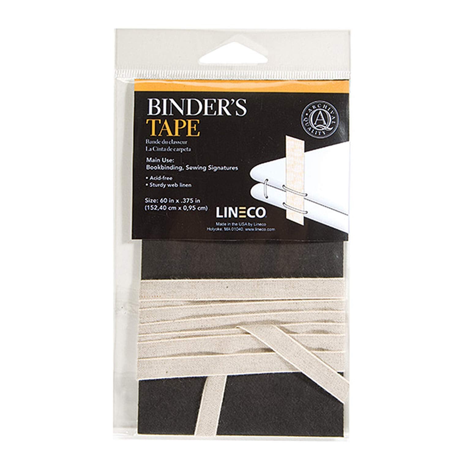 Lineco Bookbinding Tape Web Linen 152cm x 1cm Neutral – Go Hardware