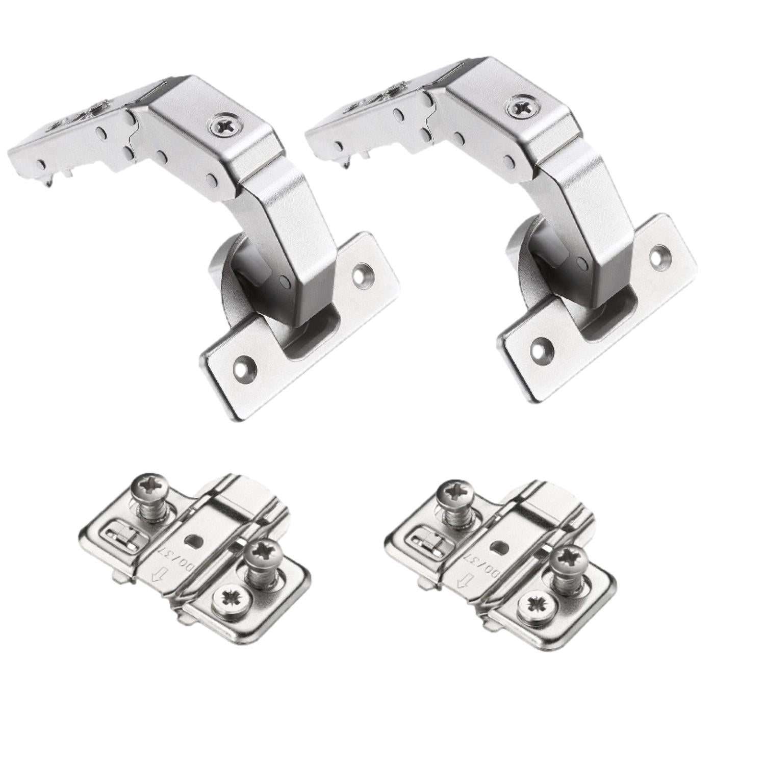 Titus T-Type 70° Bi-Fold Cabinet Hinge & Mounts (2 Pack) – Go Hardware