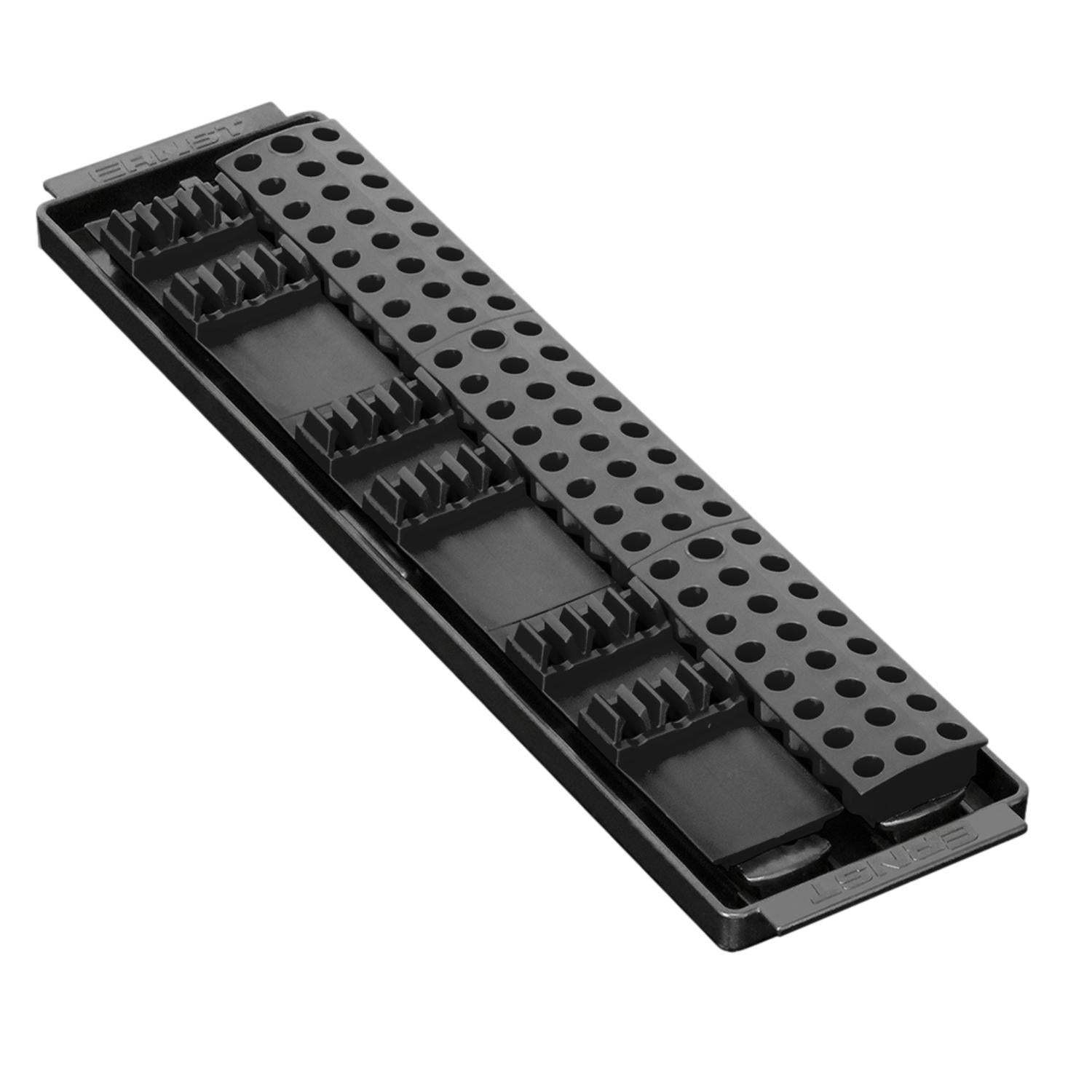Ernst 90 Tool Screwdriver & Socket Bit Boss® Organiser Storage Black 5 ...