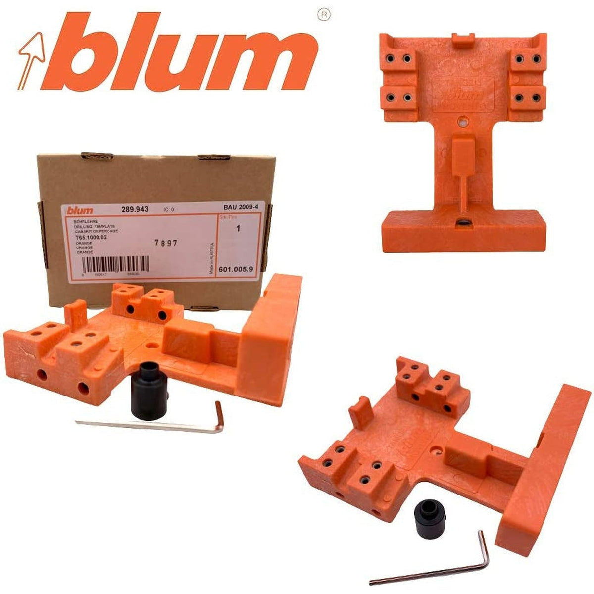 Blum T65.1000.02 Movento/Tandem Drilling Template – Go Hardware