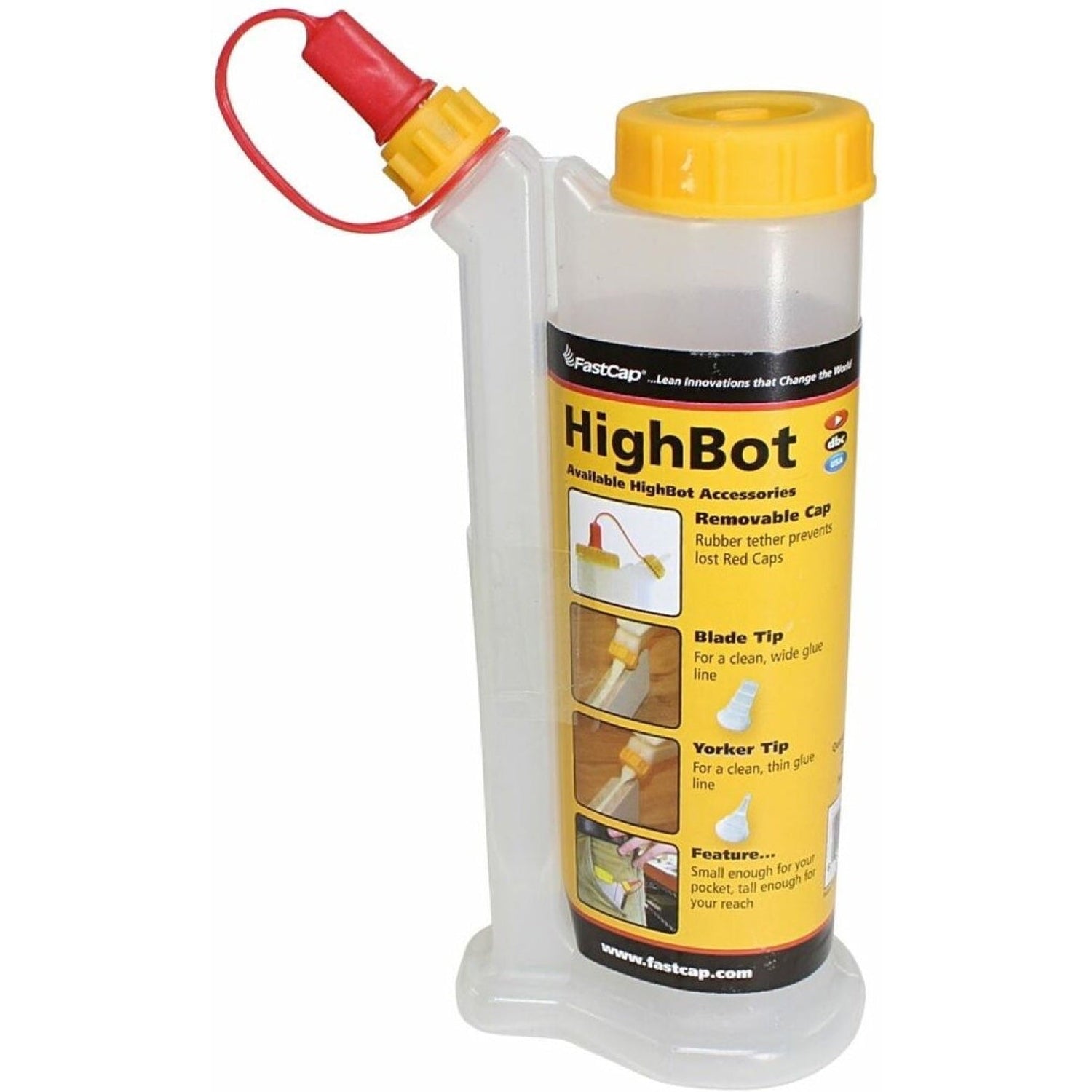 Fastcap HighBot Wide Mouth Glue Bottle 170ml 6oz – Go Hardware