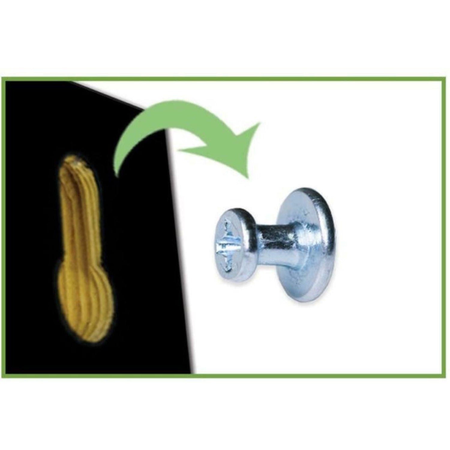 Hangman Silver Bear Claw Keyhole Picture Hanging Screws (10 Pack) – Go ...