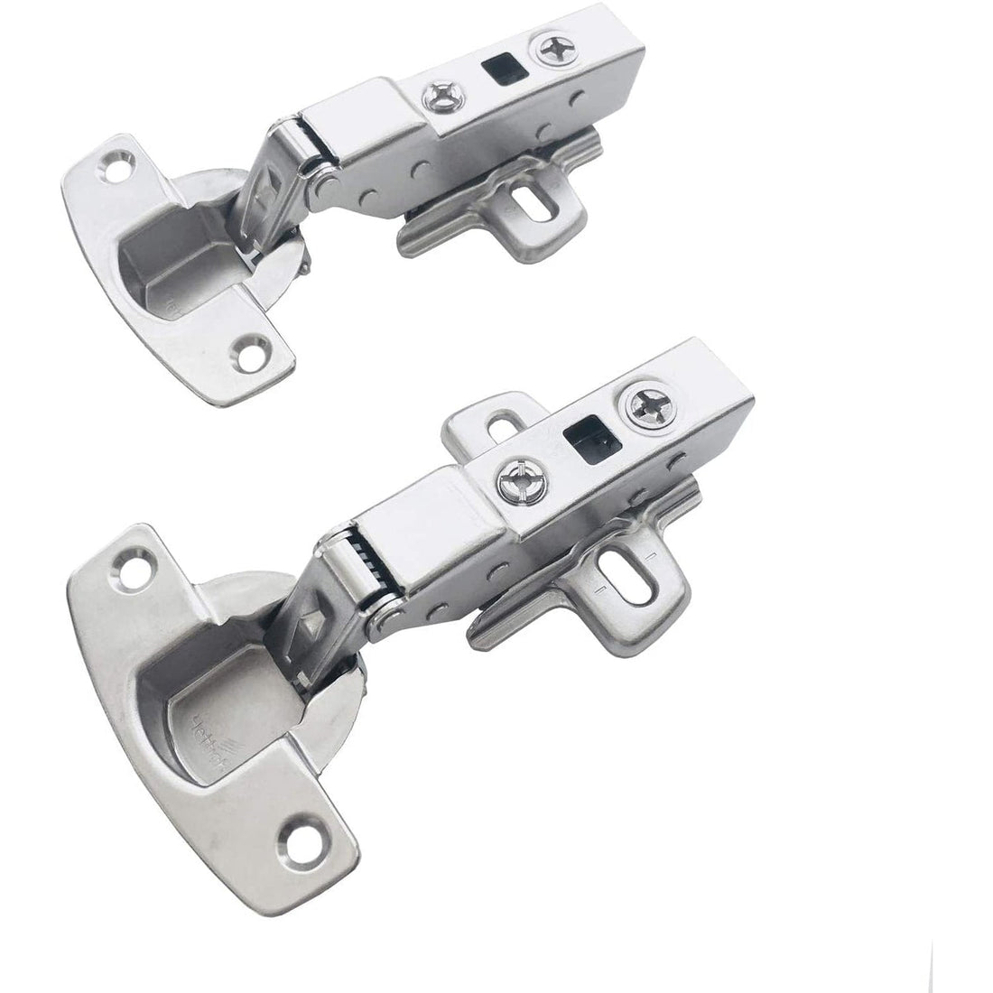 Hettich Sensys 8645i 110° Half Overlay Soft Close Hinge & Mounting Pla ...
